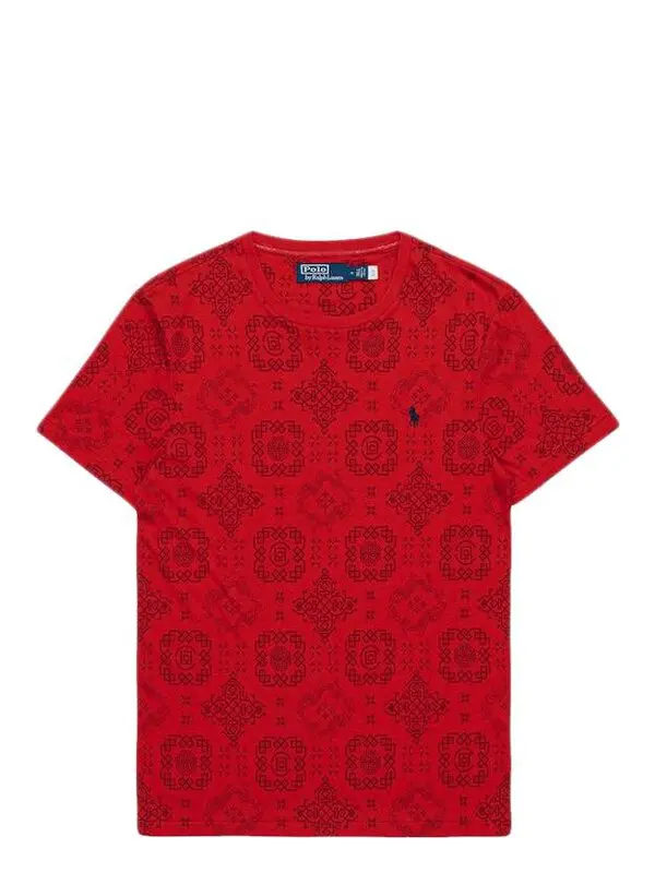 CLOT X Polo Ralph Lauren Short Sleeve Cn T-shirt - Red