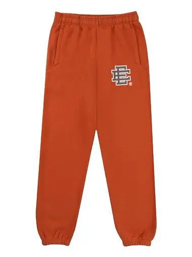 ERIC EMANUEL Ee Basic Cuffed Sweatpant - Orange/grey