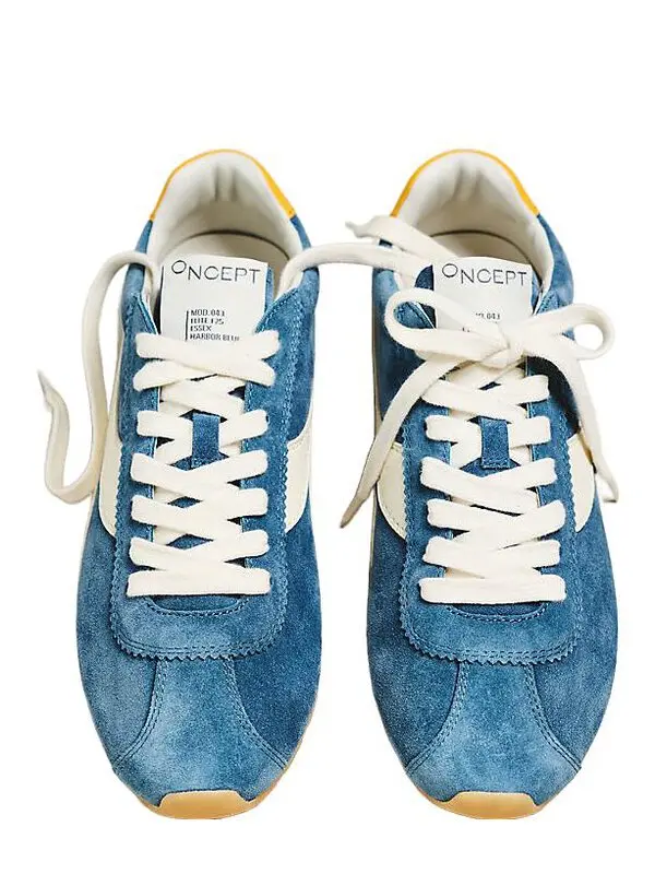 Oncept Essex Suede Ballet Sneakers - Harbor Blue