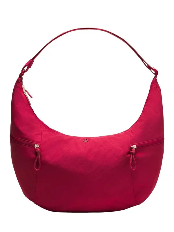 Lululemon Slouchy Sling Bag 13l - Berry Rumble