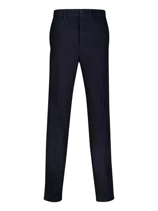 120% Lino Linen Trousers - Blue