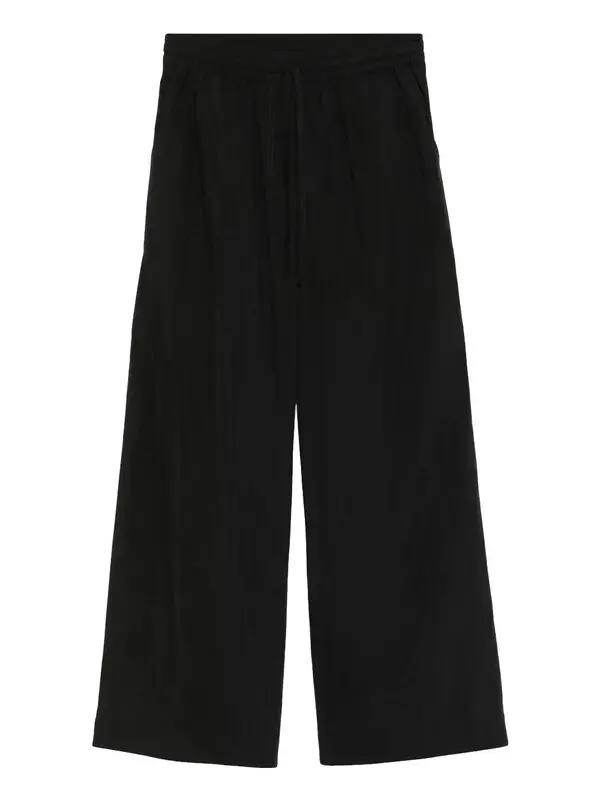 P.a.r.o.s.h Poplin Trousers - Black