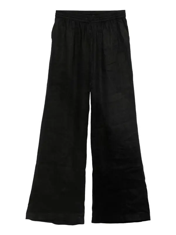 P.a.r.o.s.h Linen Trousers - Black
