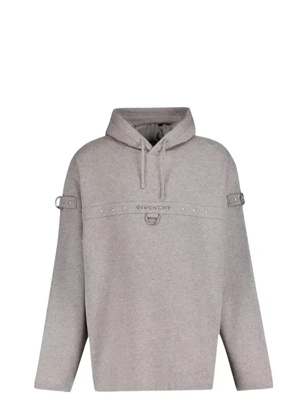 Givenchy Cotton Hoodie - Grey
