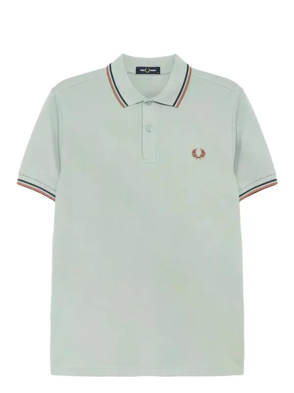 Fred Perry Twin Tipped Polo Shirt - Green