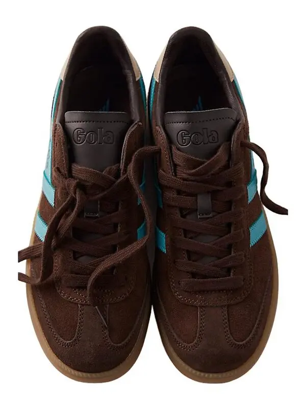 Gola Viper Sneakers - Dark Brown/ocean/bone