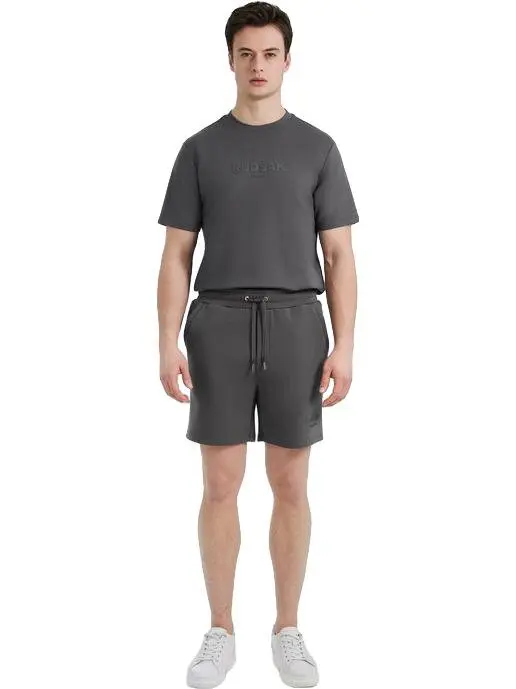 Rudsak Double Jersey Shorts - Black / White / Pink / Gray