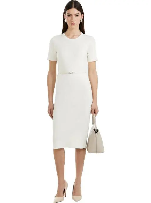Rudsak Phyllis Knit Midi Dress - Natural