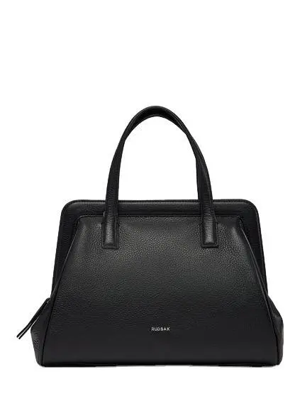 Rudsak Pebble Leather Satchel - Black