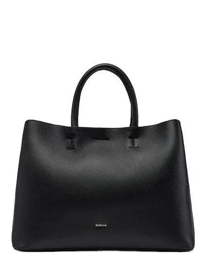 Rudsak Pebble Leather Tote Bag - Black
