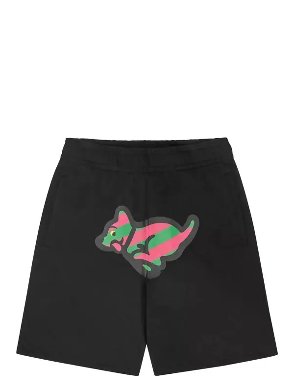ICECREAM Running Puppy Shorts - Black