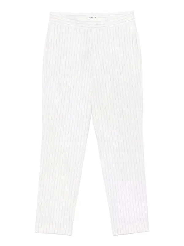 P.a.r.o.s.h Striped Trousers - White