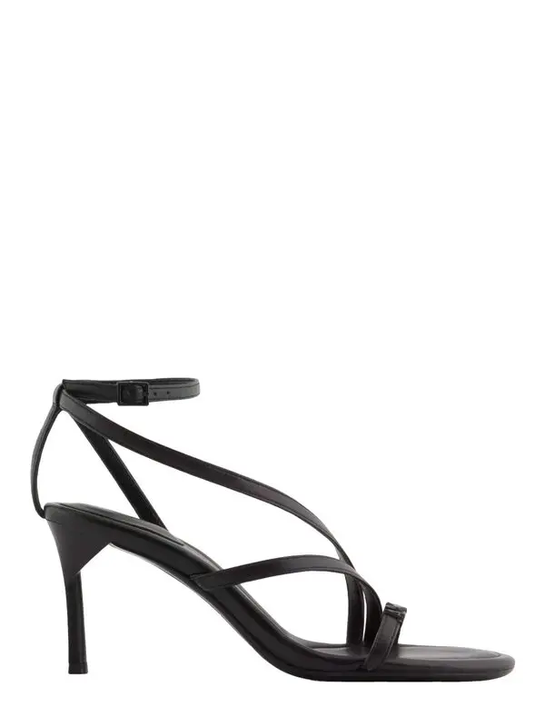 Armani Exchange Multi-strap Sandals - Black