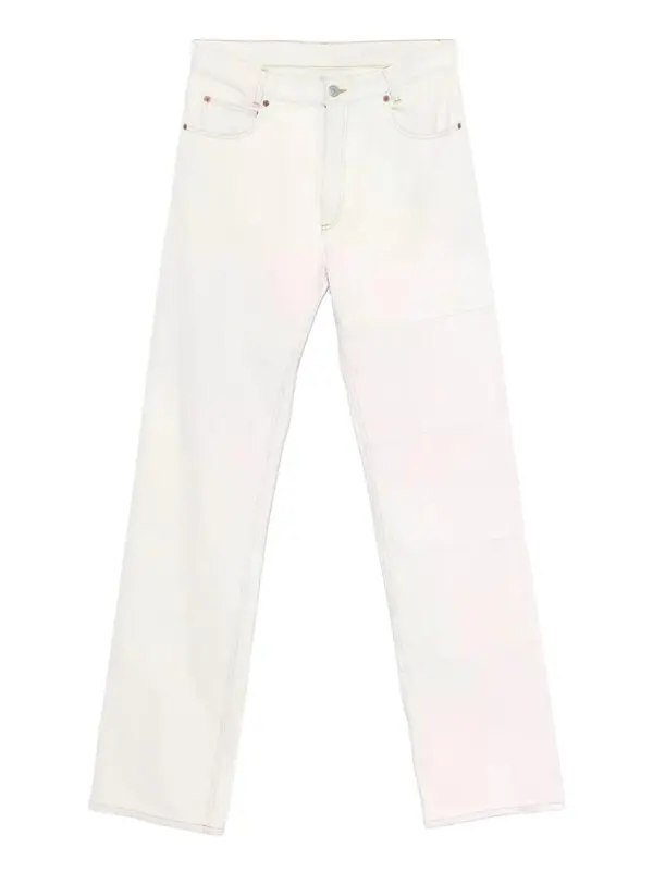 MAISON MARGIELA Panelled Jeans - White