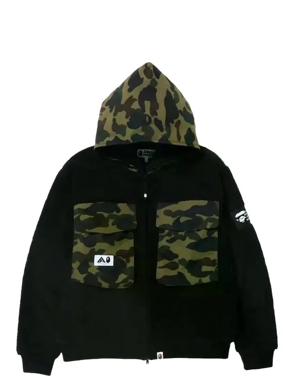 A BATHING APE® Big Pocket Bomber Jacket - Black