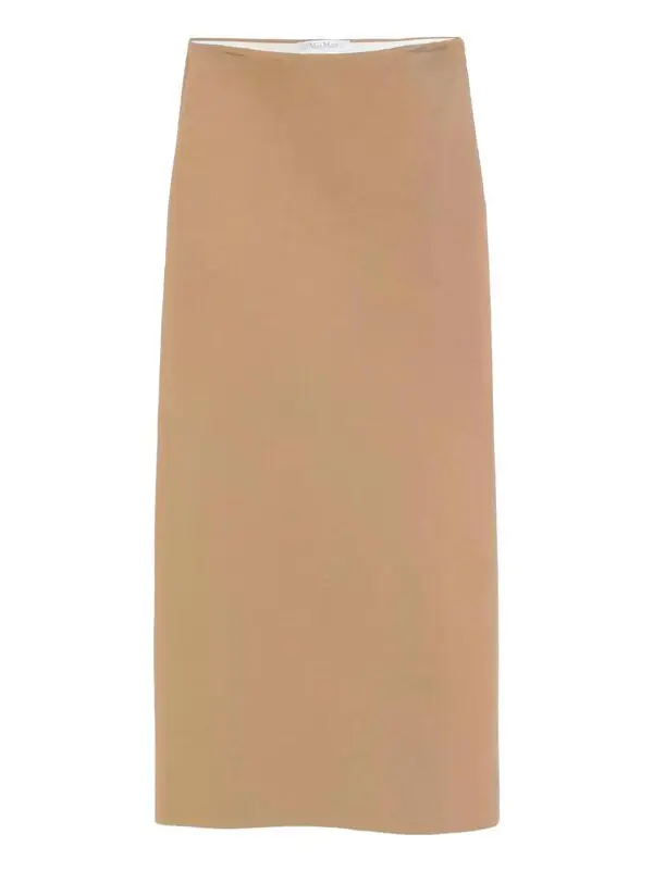 Max Mara Alce Maxi Skirt - Brown