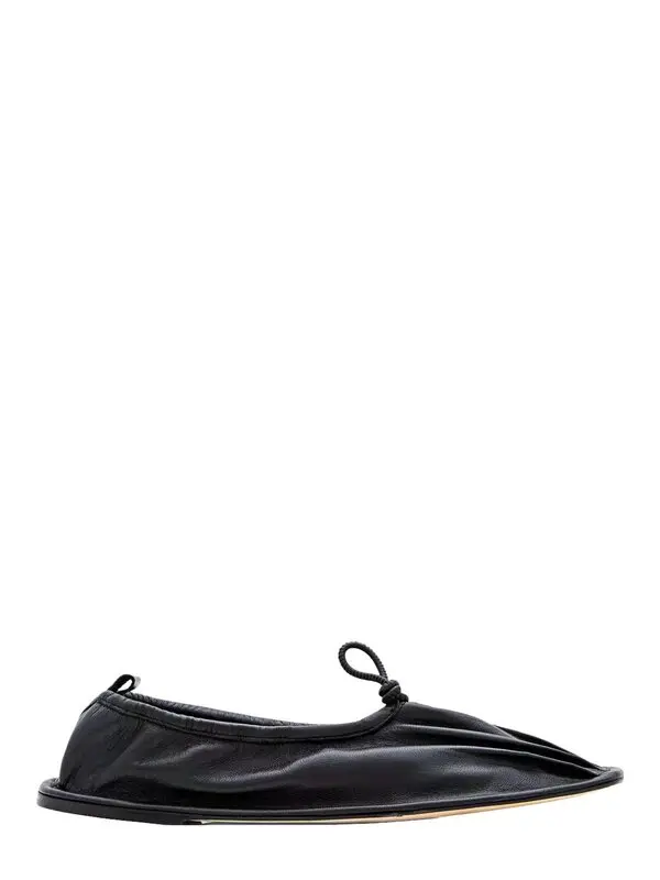 Hereu Puntera Ballerina Flats - Black