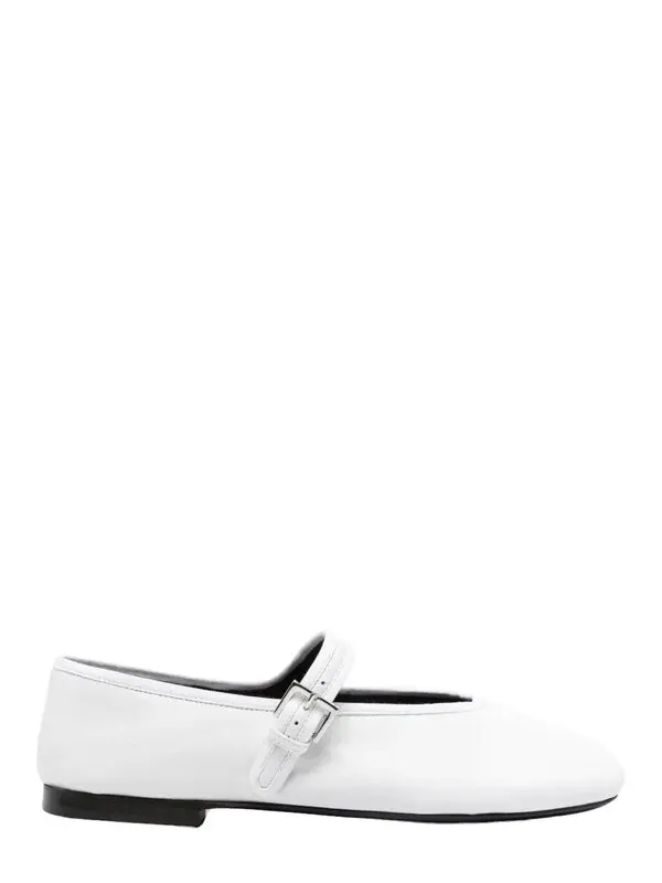 THE ROW Boheme Mj Leather Ballerinas - White