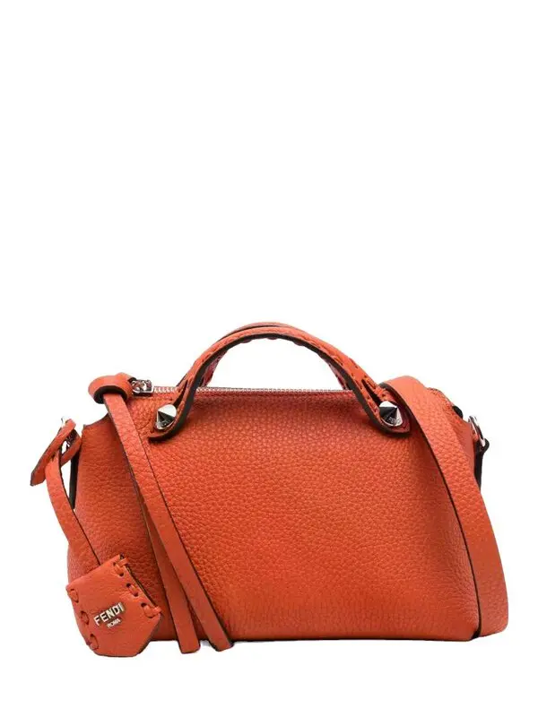 Fendi Mini The Way Selleria Cross Body Bag - Orange