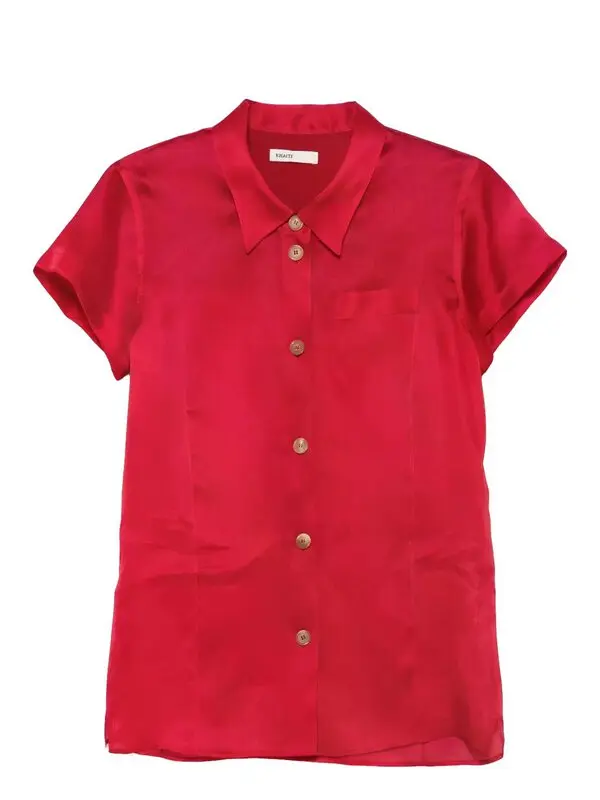 Khaite Keefe Blouse - Red