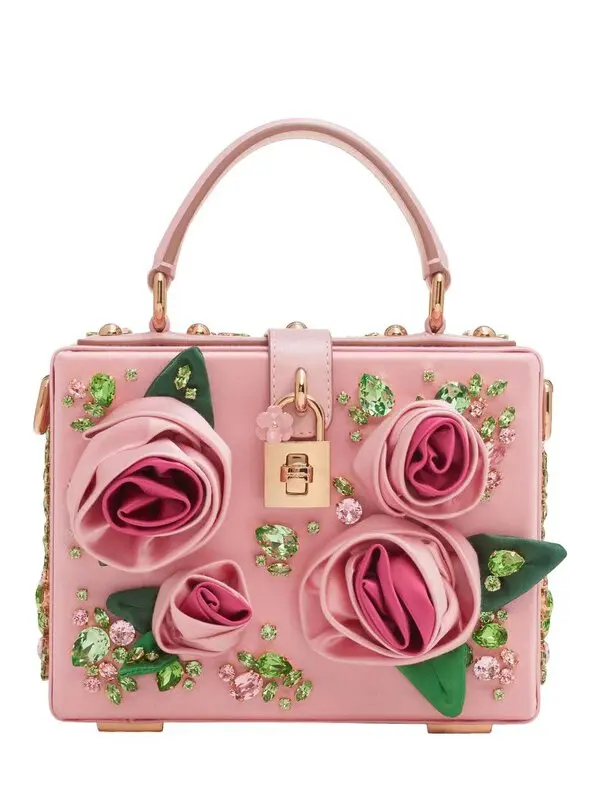 Dolce & Gabbana The Dolce Raso Box Bag - Rosa Antico/rosa