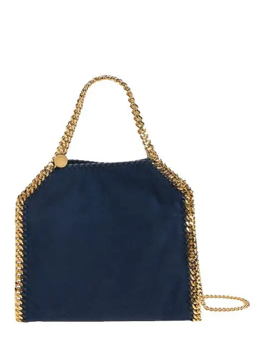 Stella McCartney Mini Falabella Crossbody Bag - Navy