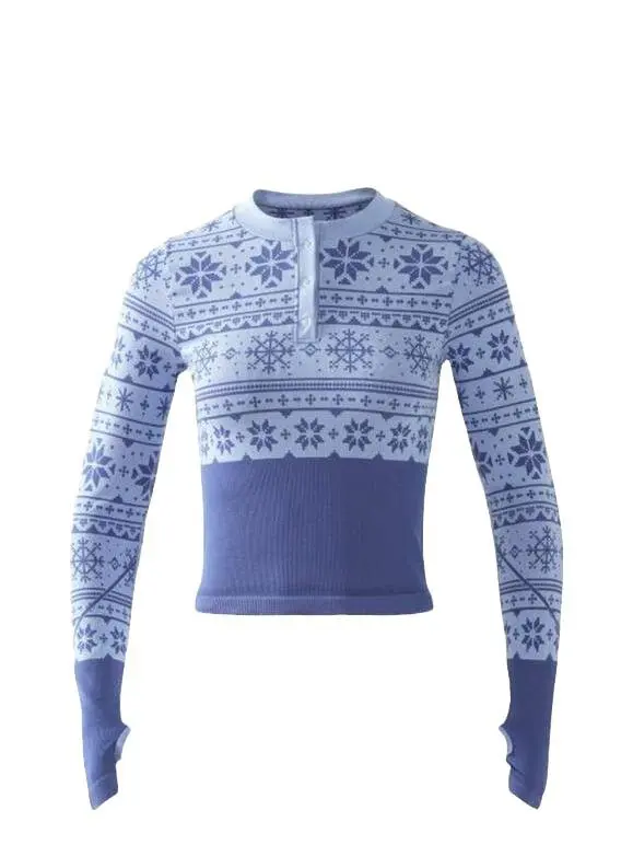 VITALITY Baselayer Henley Top - Apres Ski
