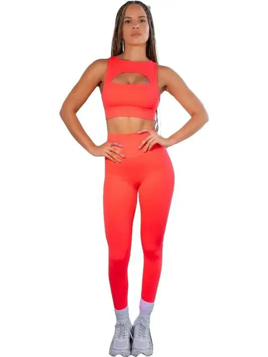 VITALITY Pulse Pant - Neon Coral