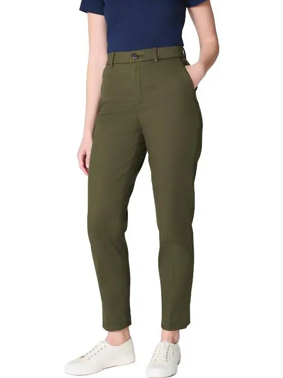 Spanx Super Smooth™ Stretch Twill Straight Leg Pant - Dark Pine