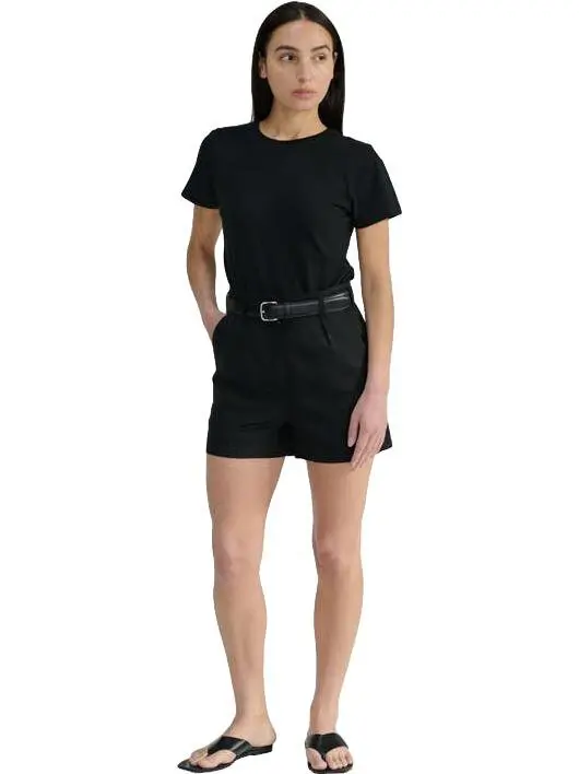 Almina Concept Short Sleeve Tee - Black