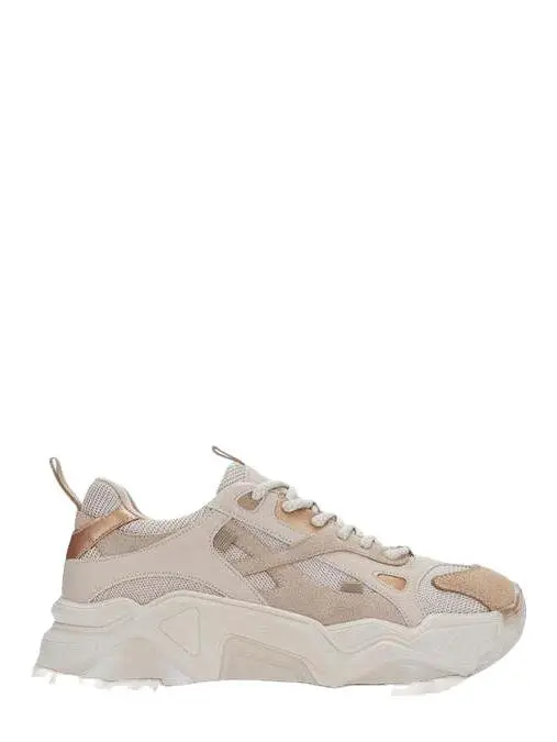 PROLOGUE SHOES Loretta Platform Sneakers - Beige