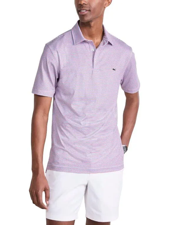 Vineyard Vines Sankaty Performance Polo - Micro Waves
