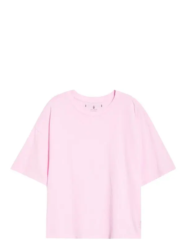 Free People Tackle Cotton T-shirt - Ultra Violet