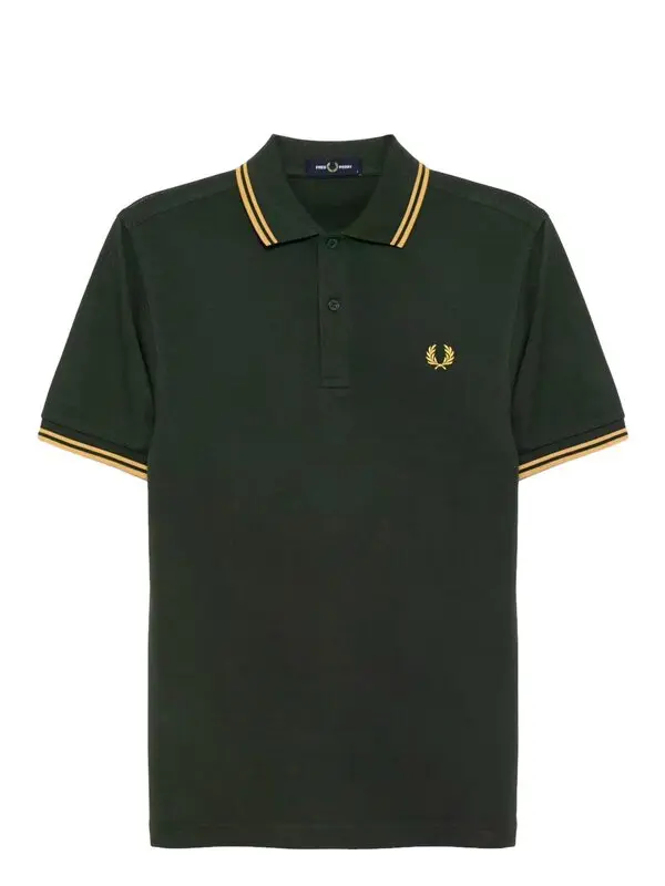 Fred Perry Twin Tipped Polo Shirt - Green