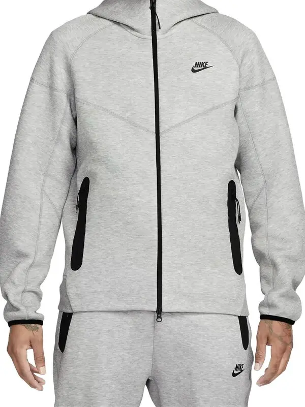 Nike Tech Windrunner Hoodie - Grey
