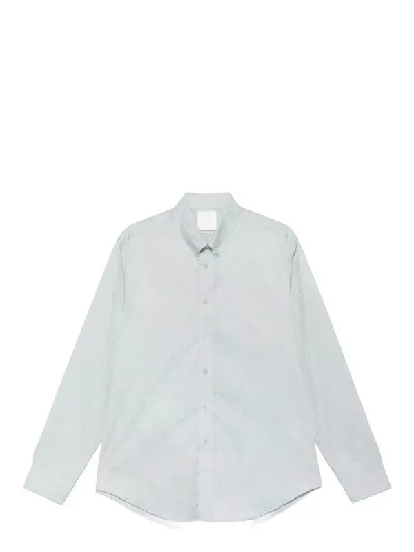 Givenchy Monogram 72 Jacquard Shirt - Blue
