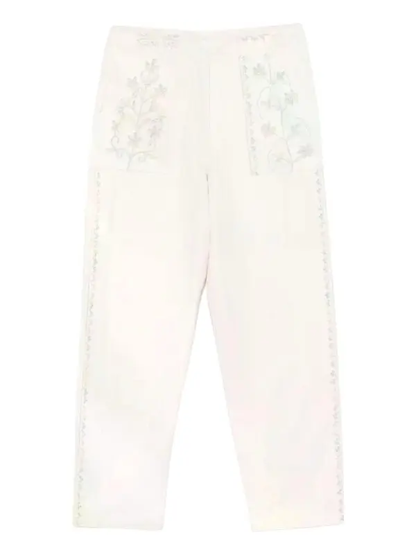 Antik Batik Alex Straight-leg Trousers - Neutrals