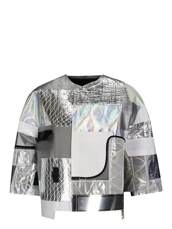 Junya Watanabe Patchwork Jacket - Silver