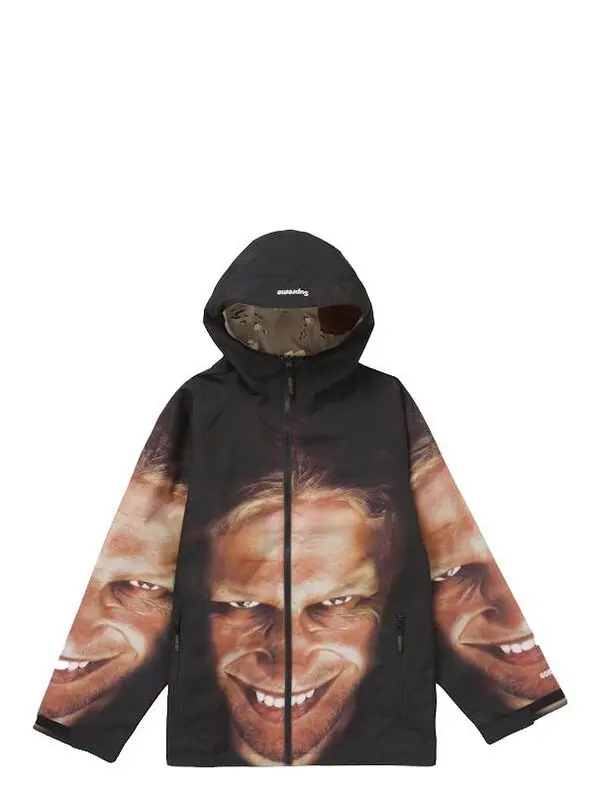 Supreme Aphex Twin Reversible Goretex Hooded Jacket - Chocolate Chip Camo