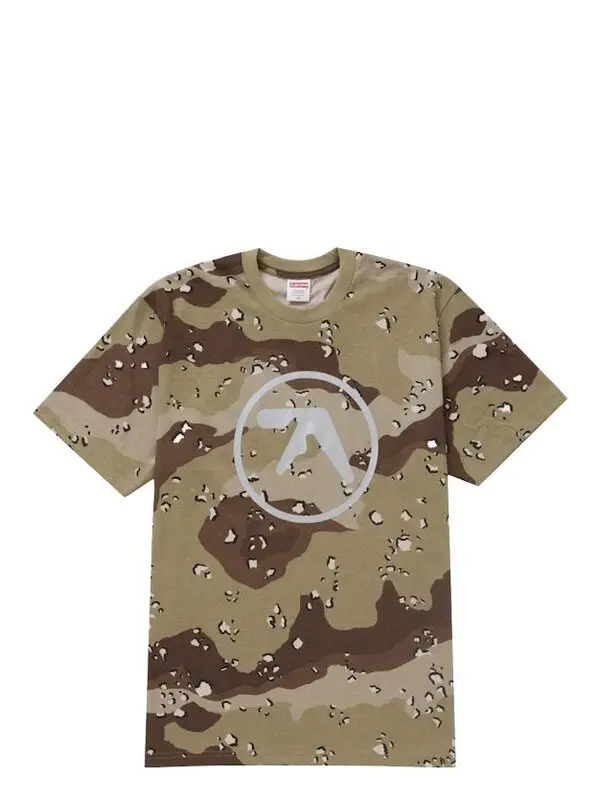 Supreme Aphex Twin Ambient Works Tee Shirt - Chocolate Chip Camo