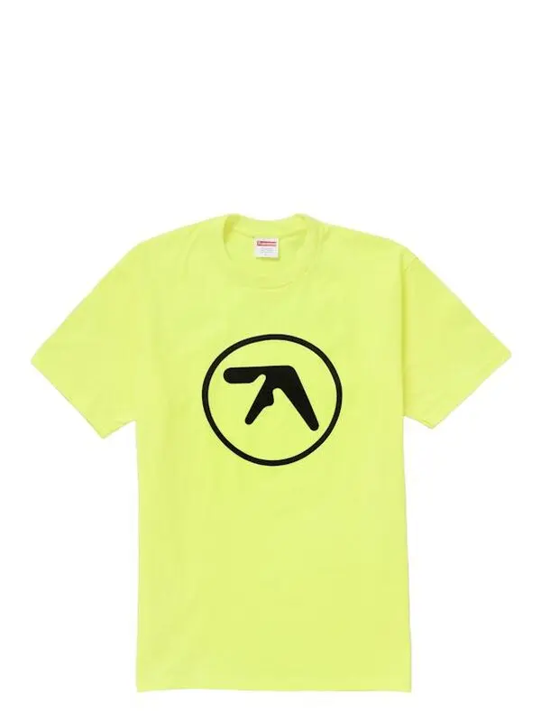 Supreme Aphex Twin Ambient Works Tee Shirt - Fluorescent Yellow