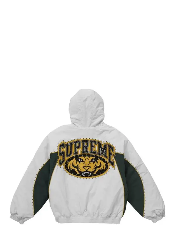 Supreme Studded Stadium Jacket - White