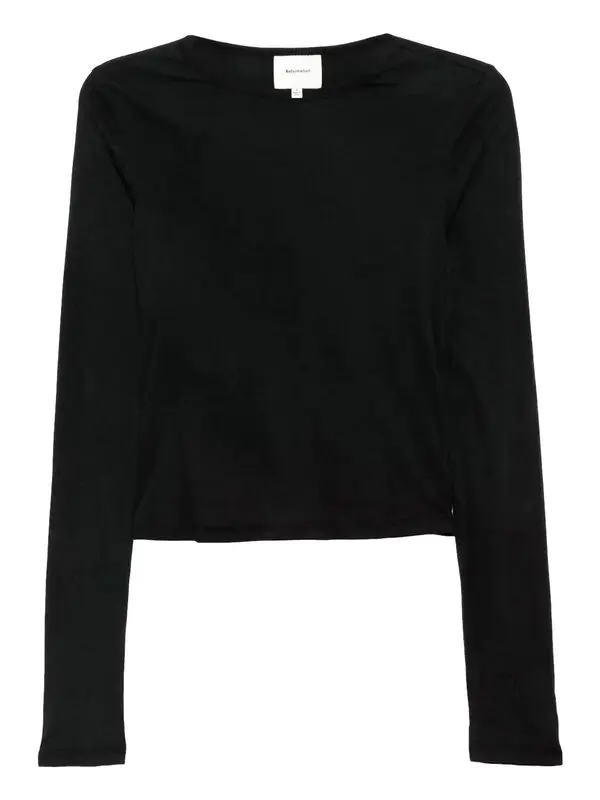 REFORMATION Erza Top - Black