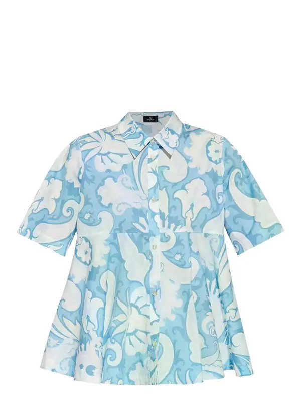 Etro Printed Blouse - Blue