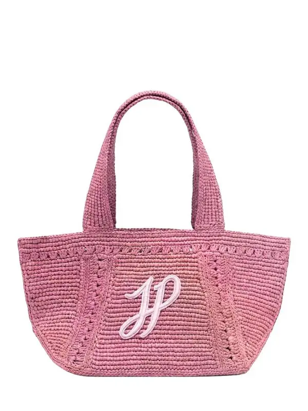 Patou Small Jp Monogram Tote Bag - Pink