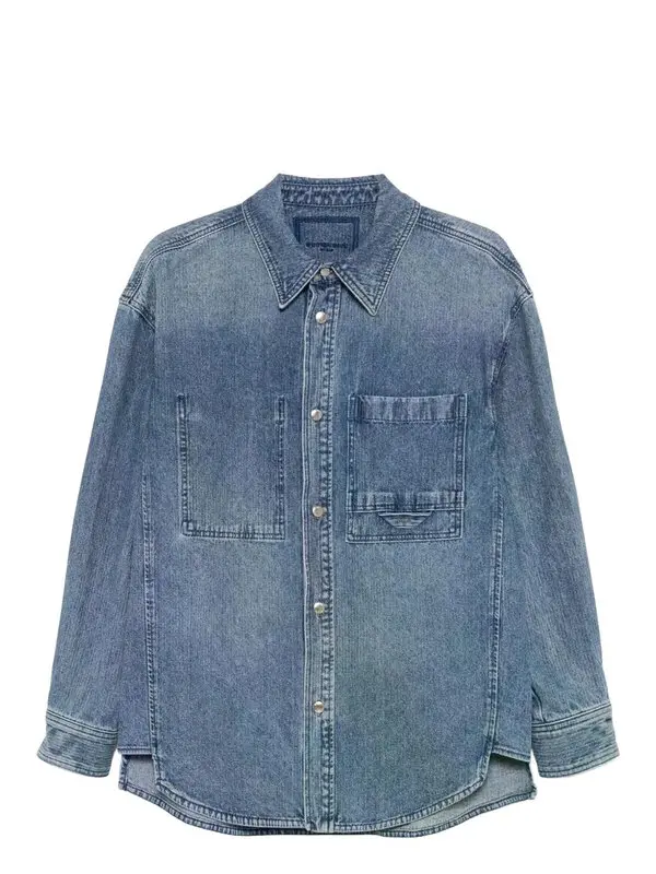 WOOYOUNGMI Denim Shirt - Blue