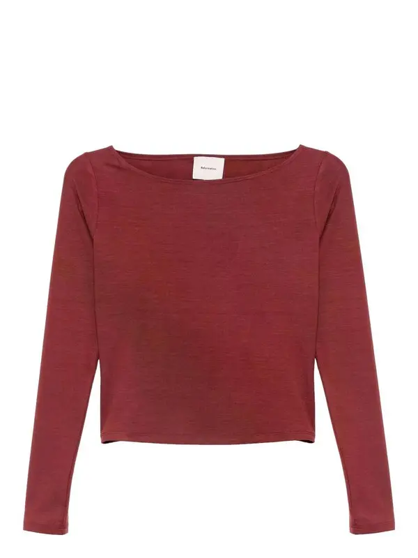 REFORMATION Wiley Top - Red