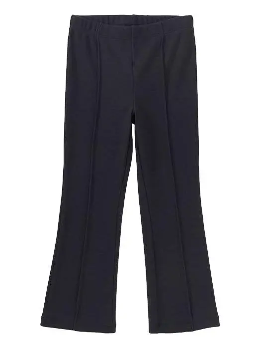 TEA COLLECTION Ribbed Flare Full-length Pants - Indigo