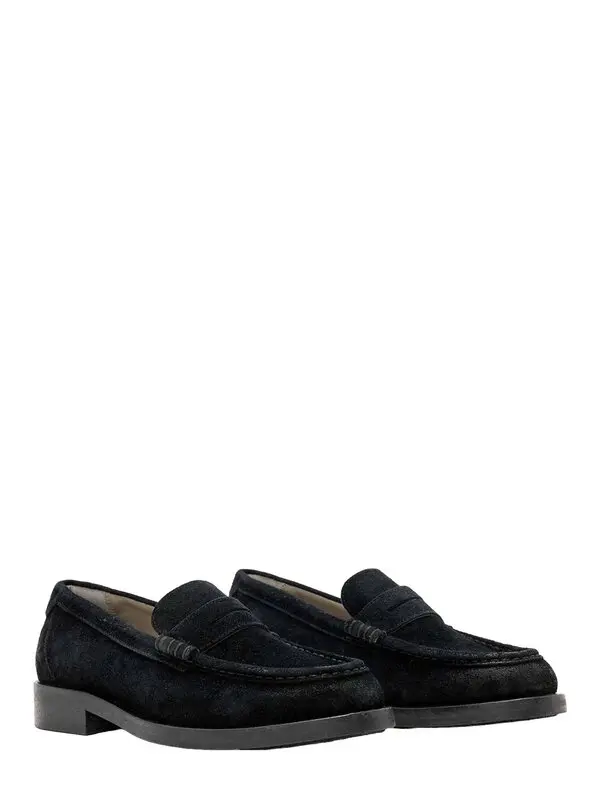 ALLSAINTS Bloom Penny Loafer - Black