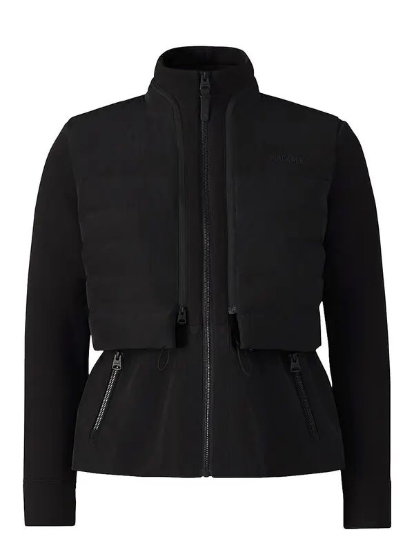 Mackage Priscilla 3-in-1 Hybrid Jacket - Black